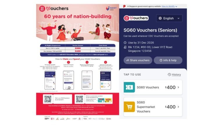 How to Claim & Use SG60 Vouchers 2025 in Singapore - SEA Business Portal